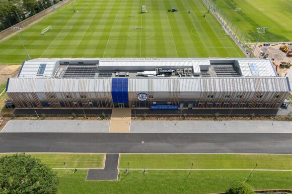 QPR Training Academy - Kalzip Coated Aluminium Roof