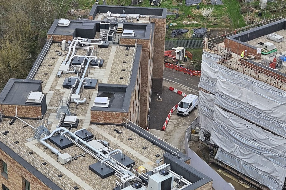 Clive Booth Student Village - Malone Roofing Oxford
