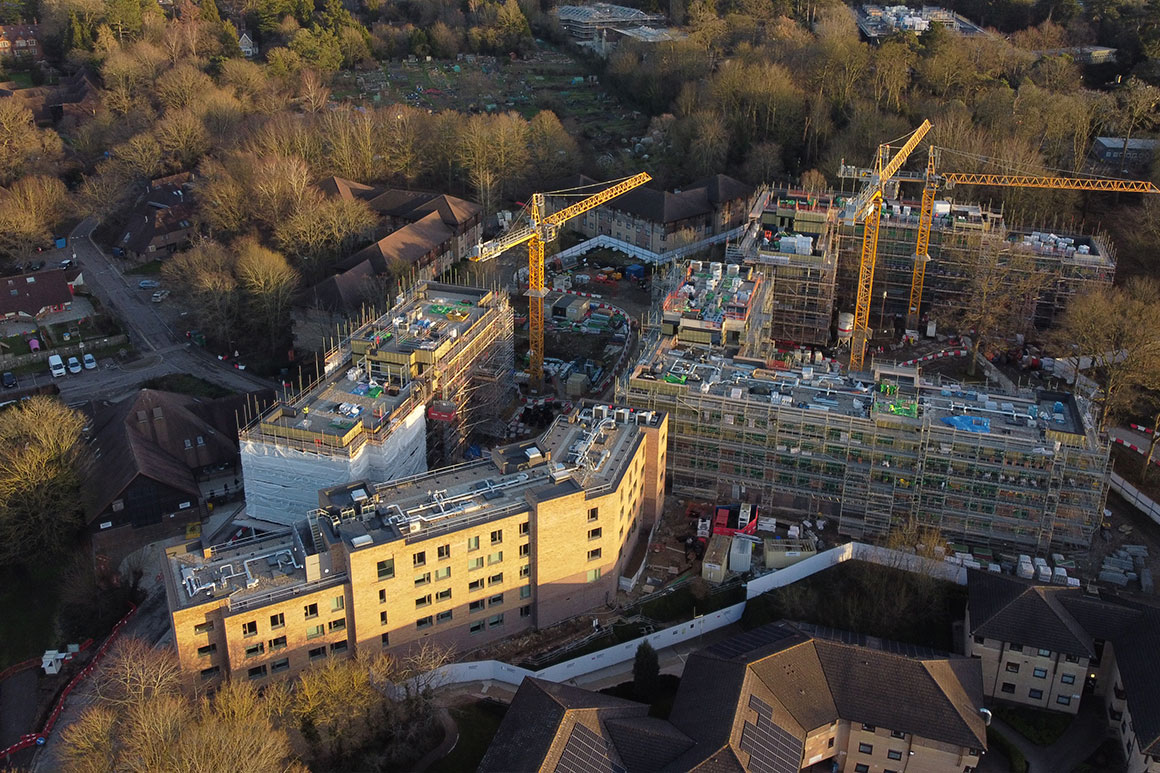 Clive Booth Student Village - Malone Roofing Oxford