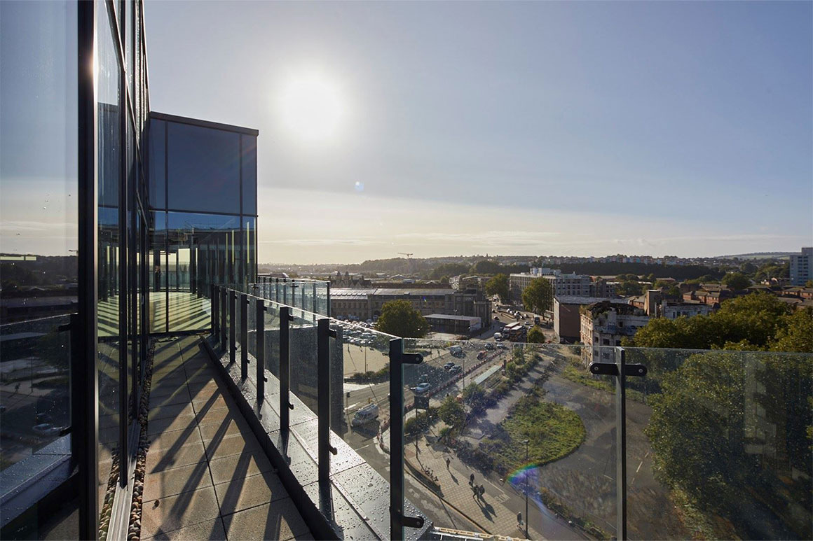 100 Victoria Street - Malone Roofing Bauder built up felt, Bristol