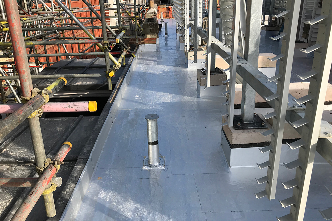 Nadler Hotel, The Strand, London - Malone Roofing Kemperol liquid roof ...